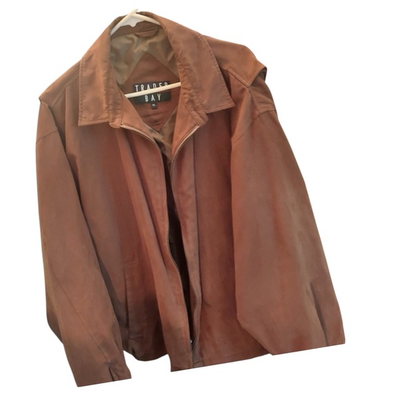 Trader Bay | Jackets & Coats | Trader Bay Brand Jacket Used Suede Used ...